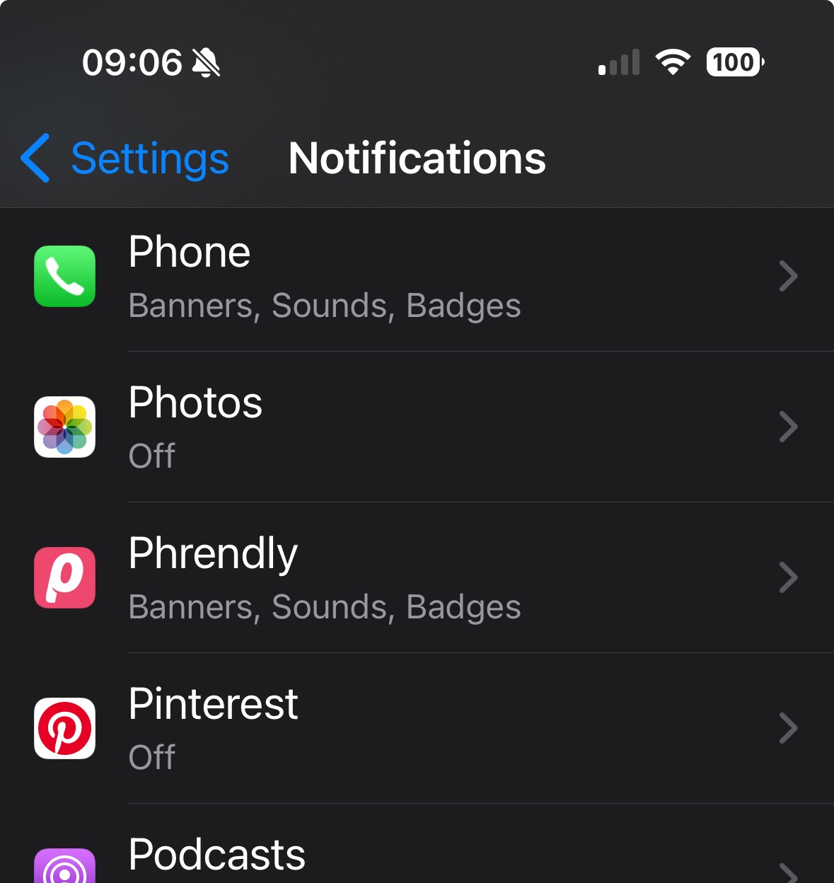 iOS Notifications – Phrendly Help Center