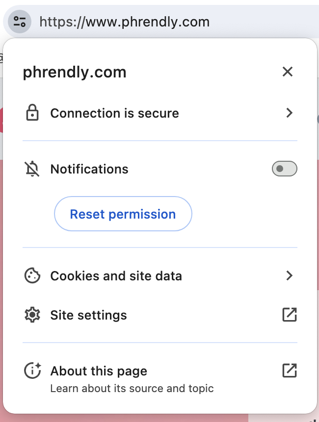 Chrome Notifications – Phrendly Help Center